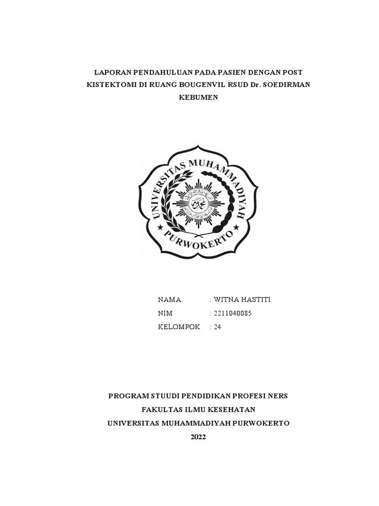 LP Kistektomi | PDF | Pengembangan Diri | Sains & Matematika