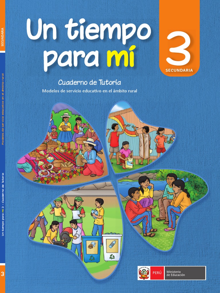 Un Tiempo para Mí Cuaderno de Trabajo Tutoría para 3.° Secundaria | PDF ...