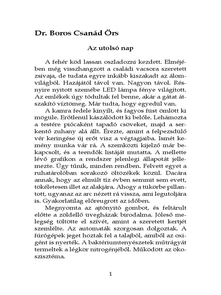 Dr. Boros Csanád Örs | PDF