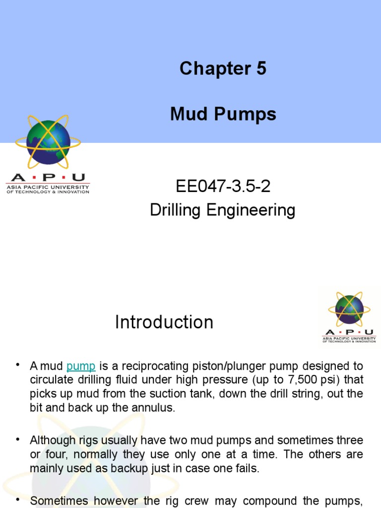 Mud Pumps: Triplex vs Duplex | PDF | Pump | Piston