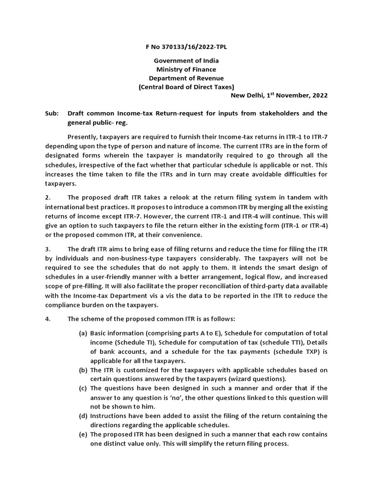 Common ITR Filing Simplified | PDF | Balance Sheet | Equity (Finance)