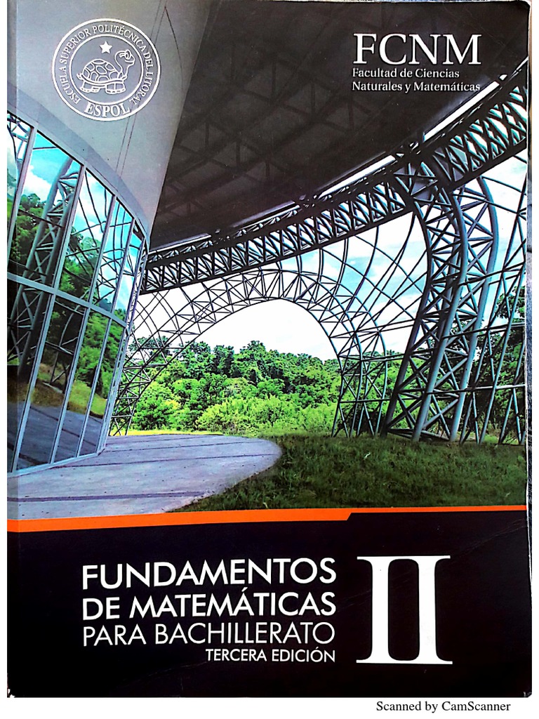 Fundamentos de Matemáticas para Bachillerato II ESPOL, 3ra Edición | PDF