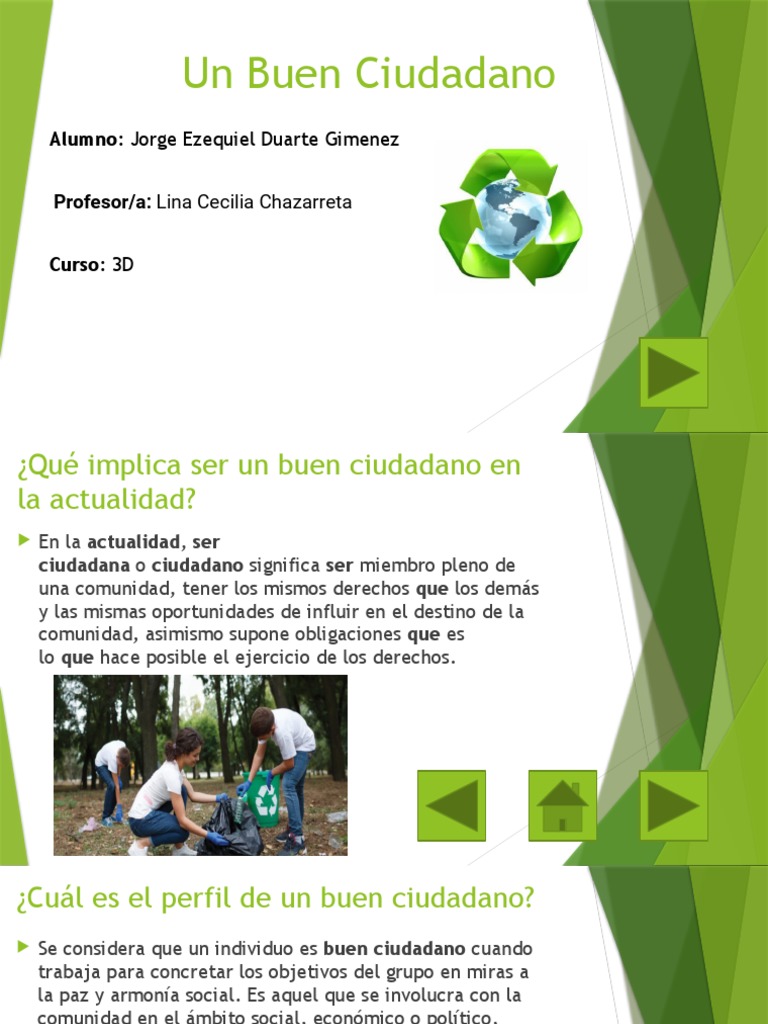 Buen Ciudadano | PDF