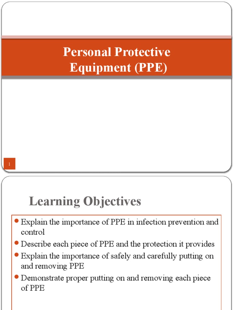 Ppe Donning and Doffing | Download Free PDF | Personal Protective ...