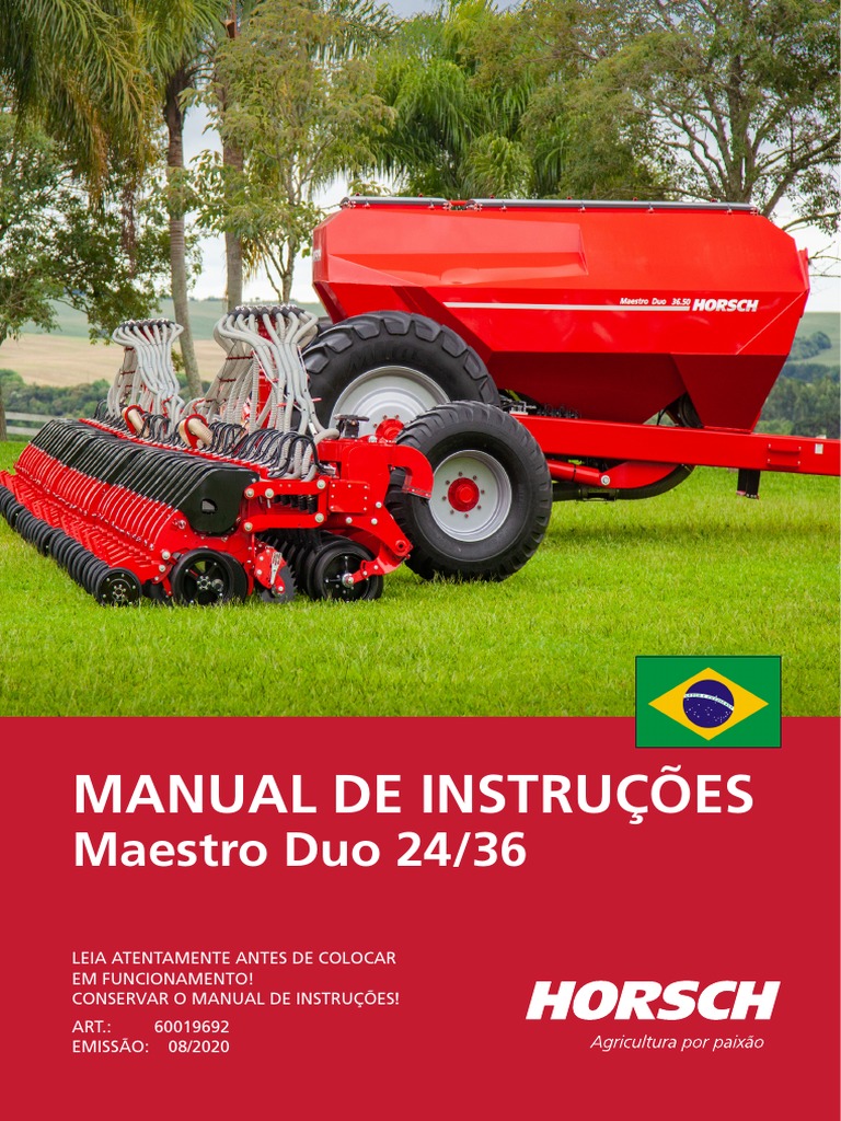 Manual Maestro Duo | PDF | Trator | Eletricidade