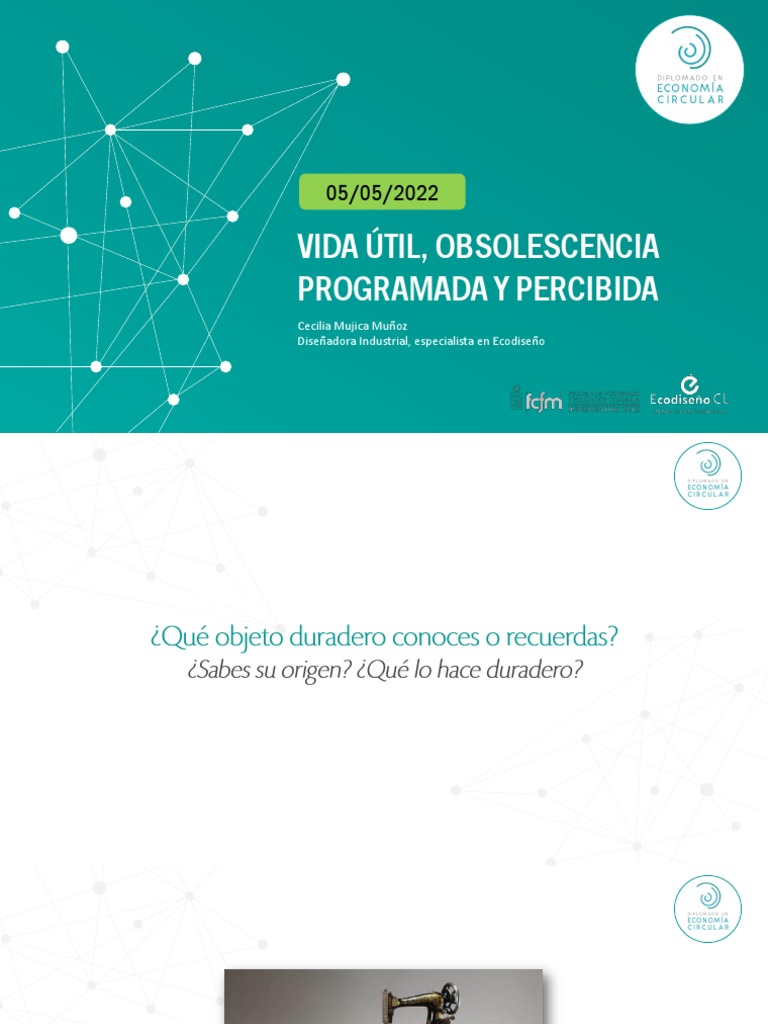 Vida Til Obsolescencia Programada y Percibida | PDF | Residuos | Biodiversidad