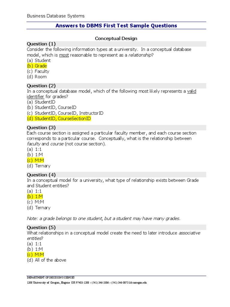 DBMS1 | PDF | Conceptual Model | Databases