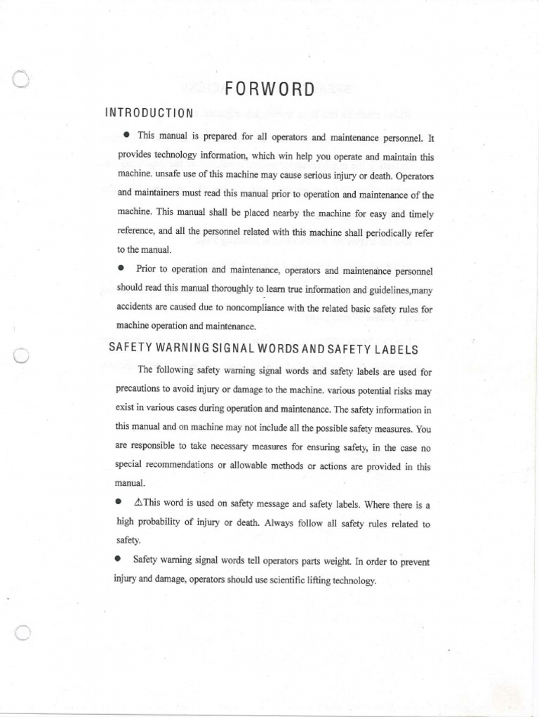 Rhino REX210 - Manual Operativo | PDF