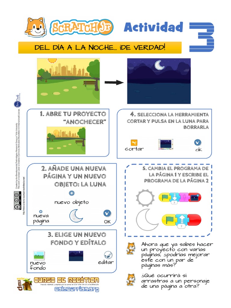 Fichas Scratch JR 3 | PDF