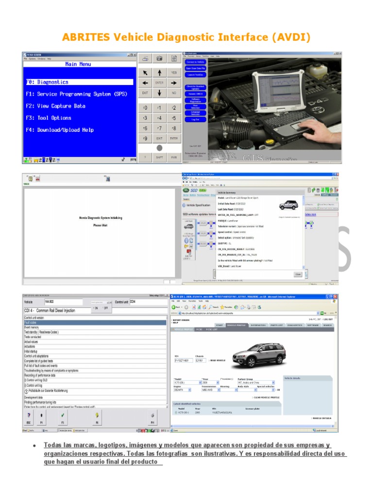 Introducción al ABRITES Vehicle Diagnostic Interface (AVDI), una ...
