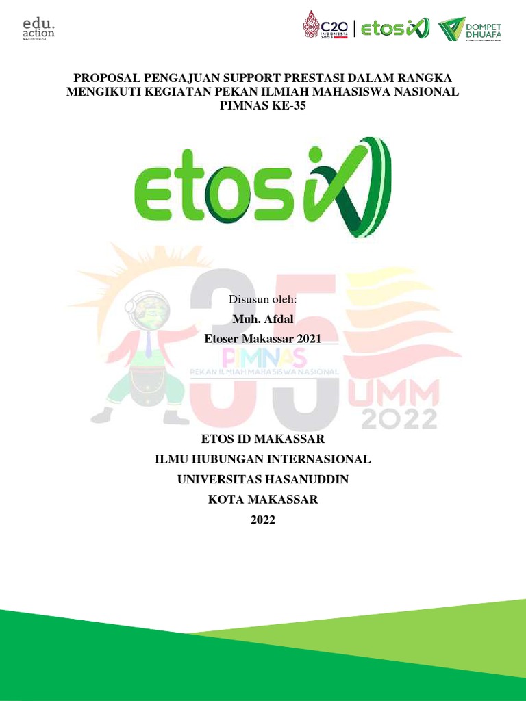 PIMNAS 35: Prestasi Mahasiswa 2022 | PDF