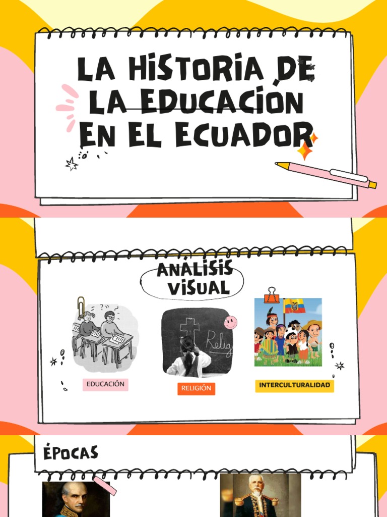 La Historia de La Educación en El Ecuador - Compressed | PDF