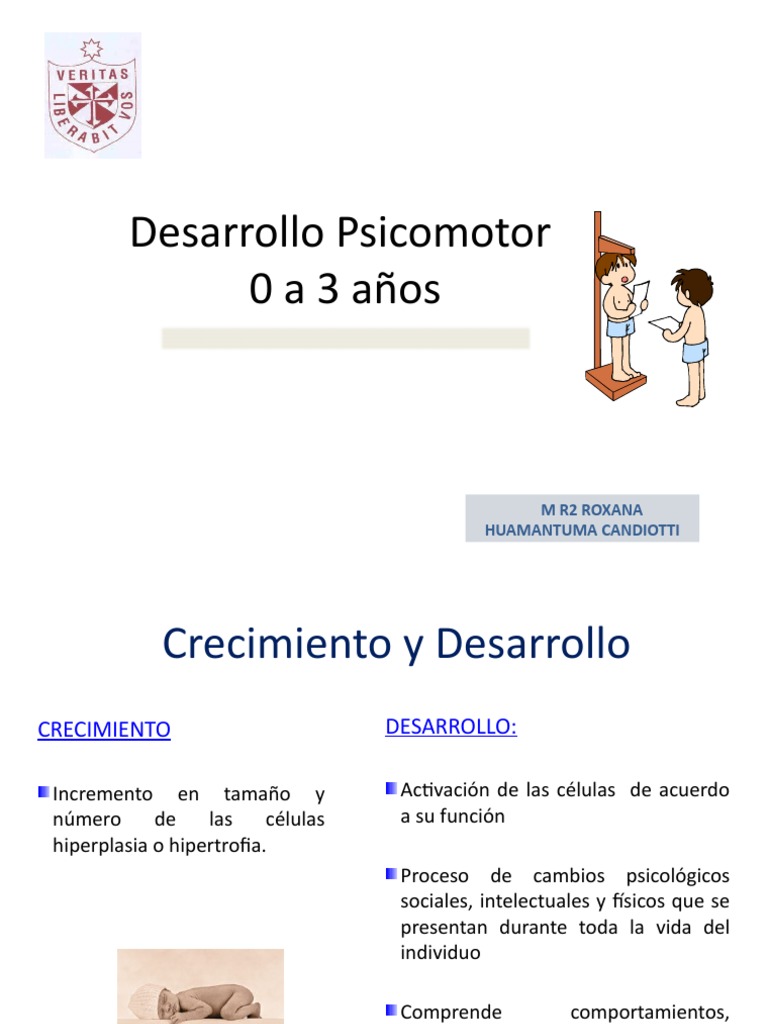 Desarrollo Psicomotor 0-3 Años | PDF | Conceptos psicologicos | Ciencia cognitiva