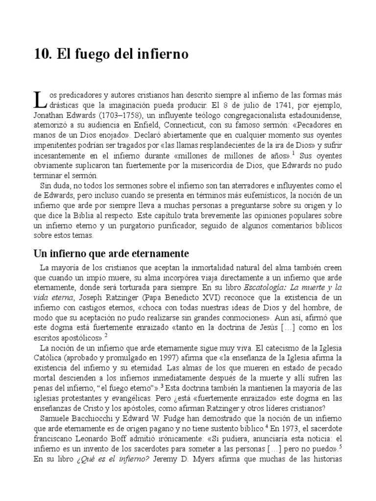 10 - El Fuego Del Infierno | PDF | Infierno | Purgatorio