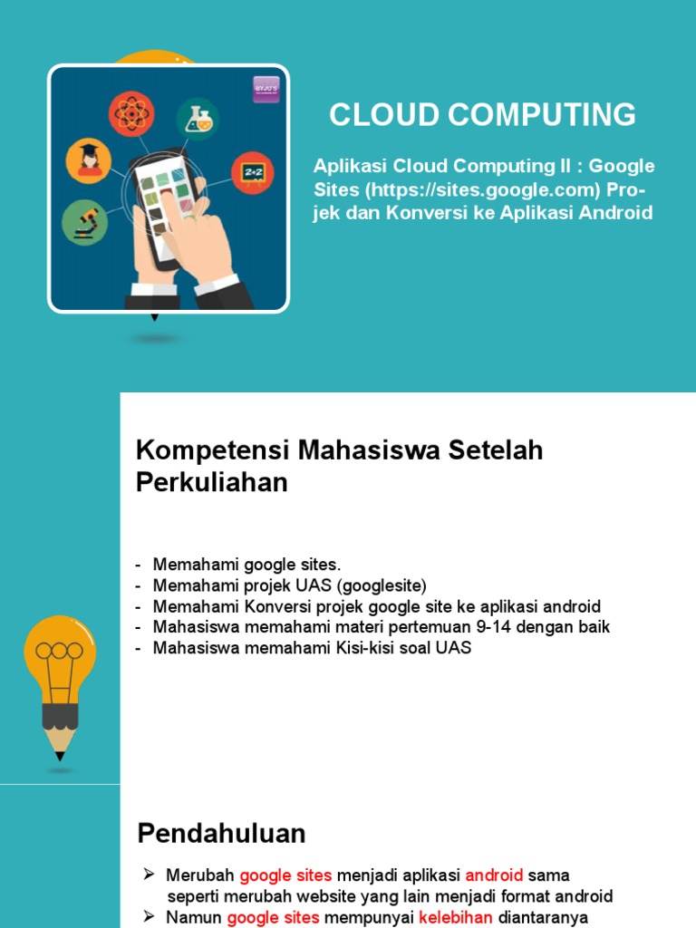 Chapter 14. Aplikasi Cloud Computing 2 (Konversi Ke Android) | PDF