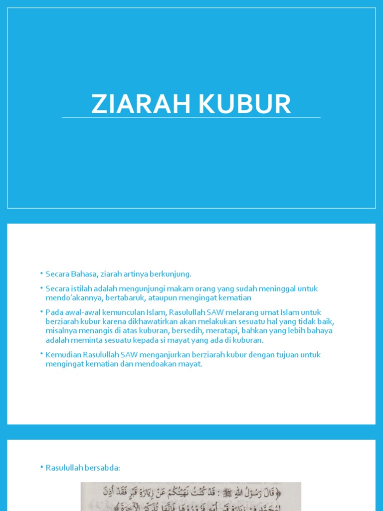 Ziarah Kubur | PDF