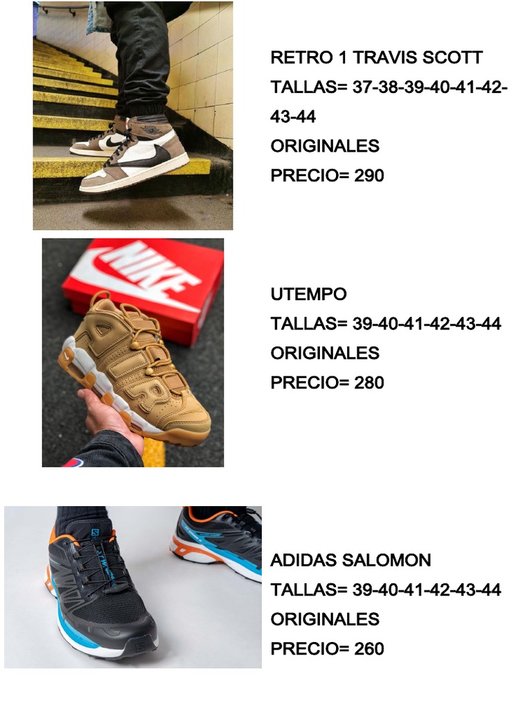 S] Catálogo de tenis y calzado deportivo | PDF | Zapato | Nike