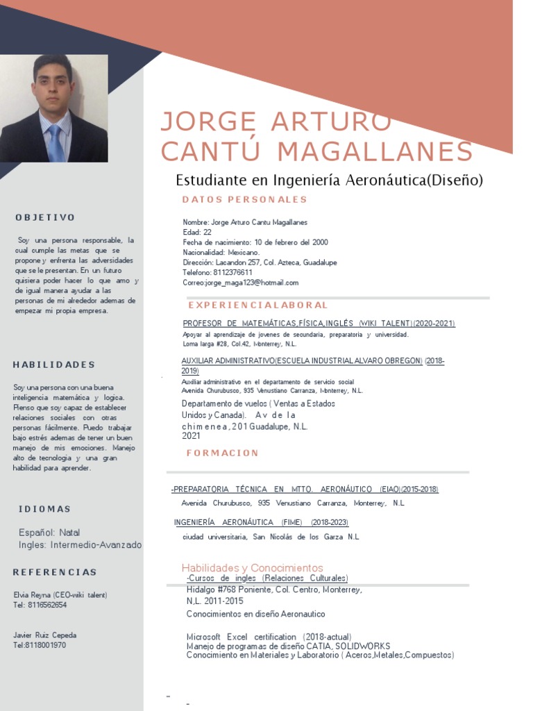 Jo CV | PDF | Crecimiento personal y profesional | Negocios