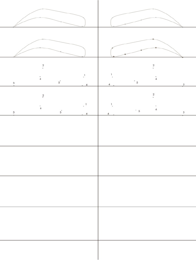 Hojas de Prácticas de Cejas | PDF