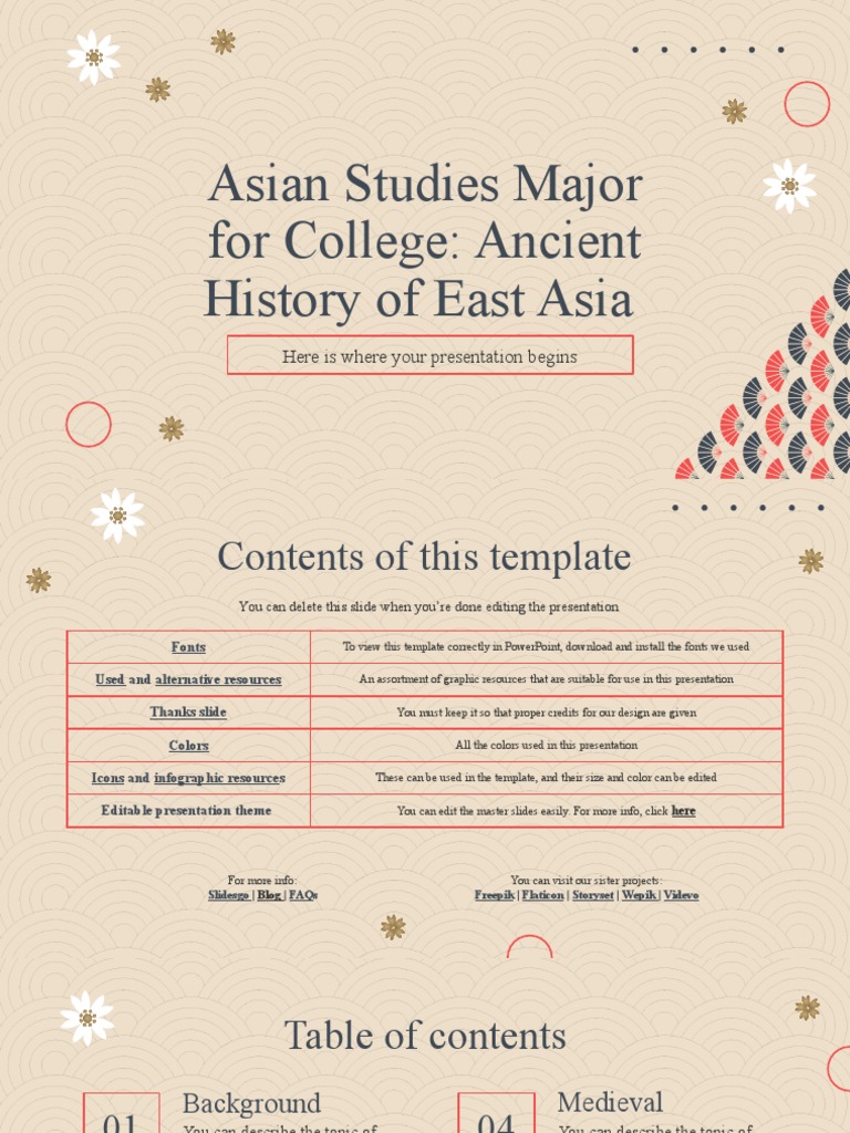 Asian Studies Major For College Ancient History of East Asia | PDF ...
