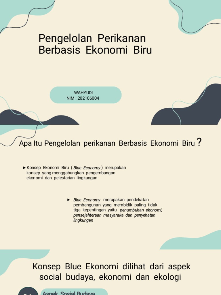 3154 1670852463 PPT Ekonomi Biru | PDF