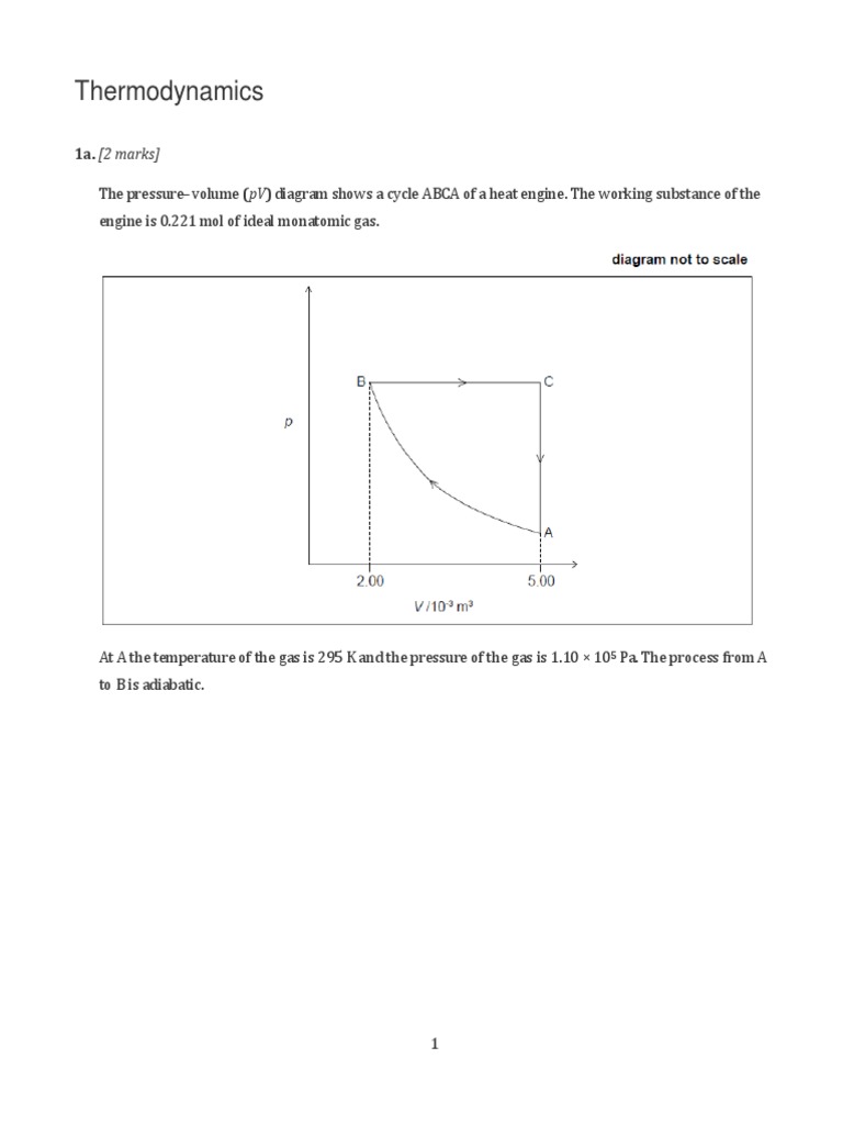 Thermodynamics | PDF | Gases | Heat