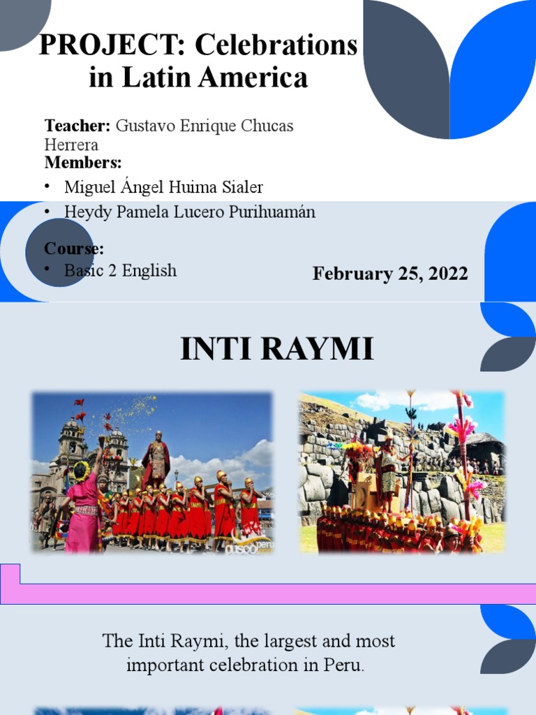 Inti Raymi | PDF | Social Science | Travel