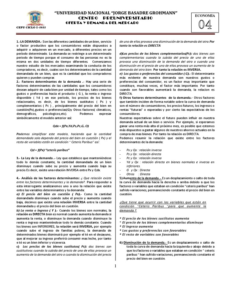Pract. 04 - Economía | Descargar gratis PDF | Oferta y demanda | Oferta ... Pract. 04 - Economía | Descargar gratis PDF | Oferta y demanda | Oferta ...