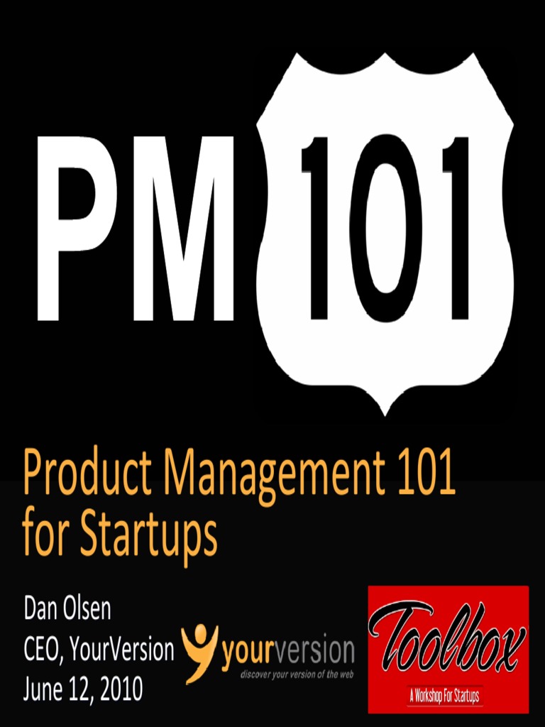 Product Management 101 For Startups 100612131723 Phpapp02 Pdf Usability Return On Investment
