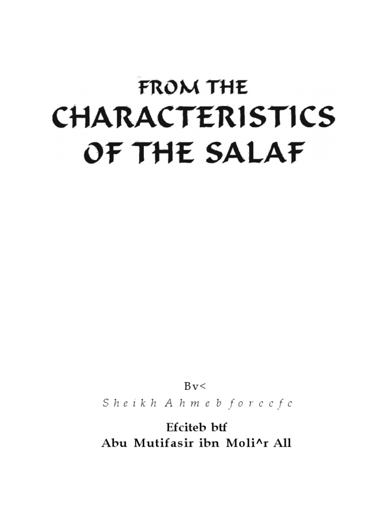 Principles of Sincerity and Conduct in Islam | PDF | Sin | Hadith