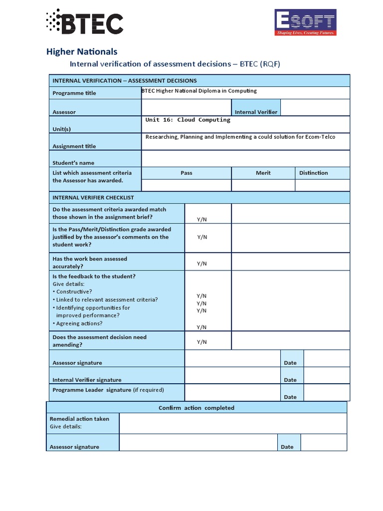 Unit 16 - Cloud-Computing Reworded 2021 | PDF | Cloud Computing | Plagiarism
