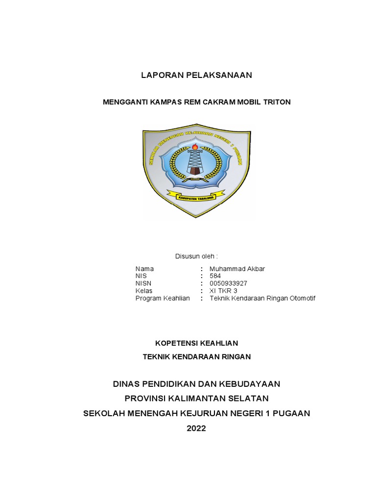 Laporan Tkto | PDF