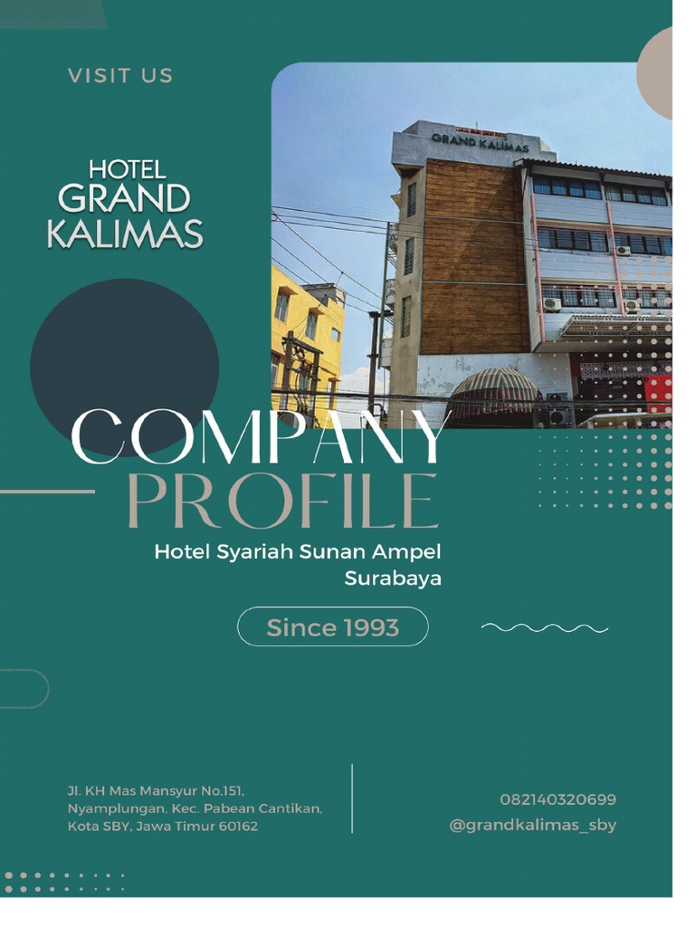 Hotel Grand Kalimas Company Profile | PDF