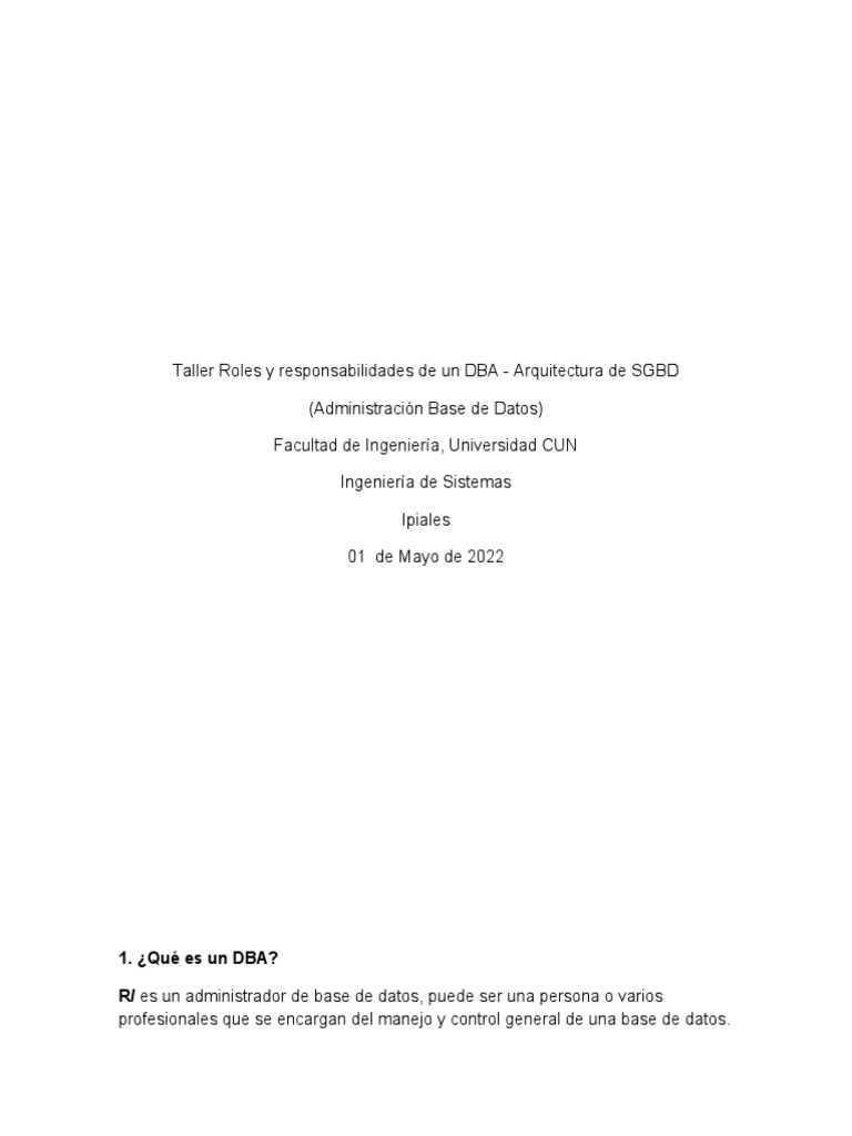 Aca 2 Bases de Datos | PDF | Bases de datos | Base de datos relacional