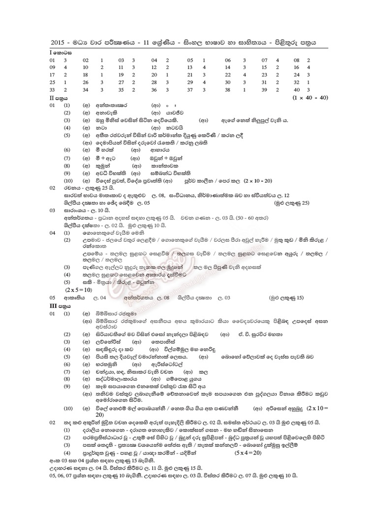 sg11 Sin tt2 Ans2015 | PDF