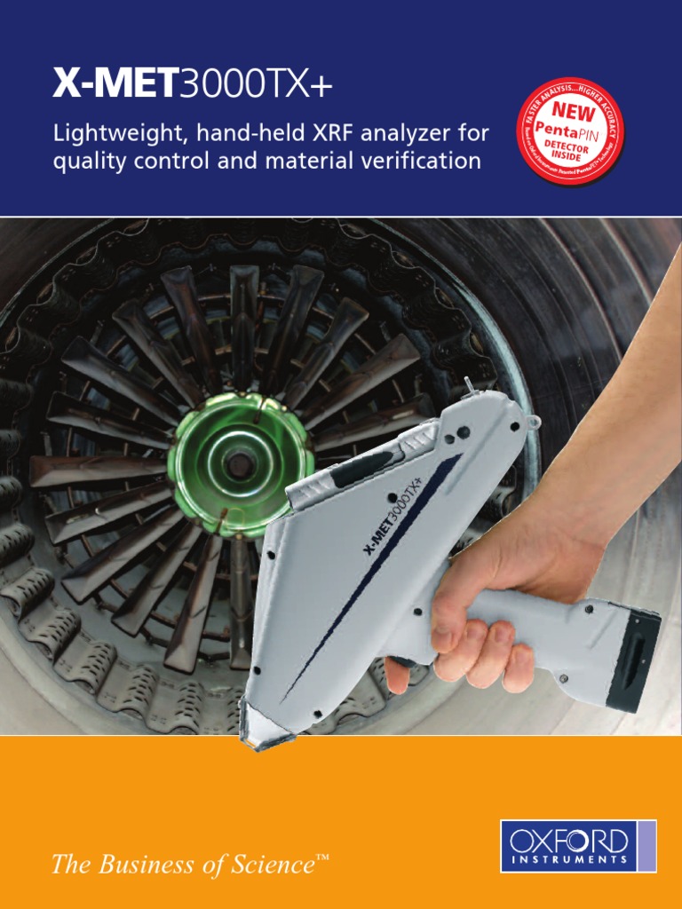 X-MET3000TX+ PMI Brochure | PDF | Alloy | Steel