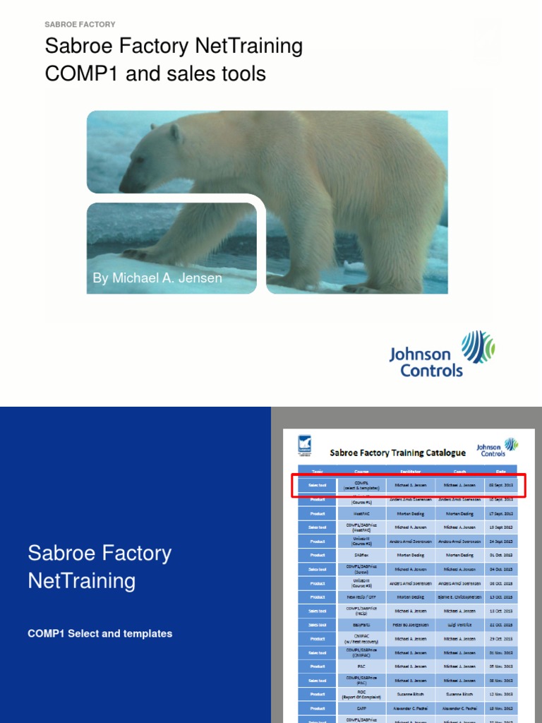 COMP1 Training for Sabroe Users | PDF | Electromechanical Engineering ...