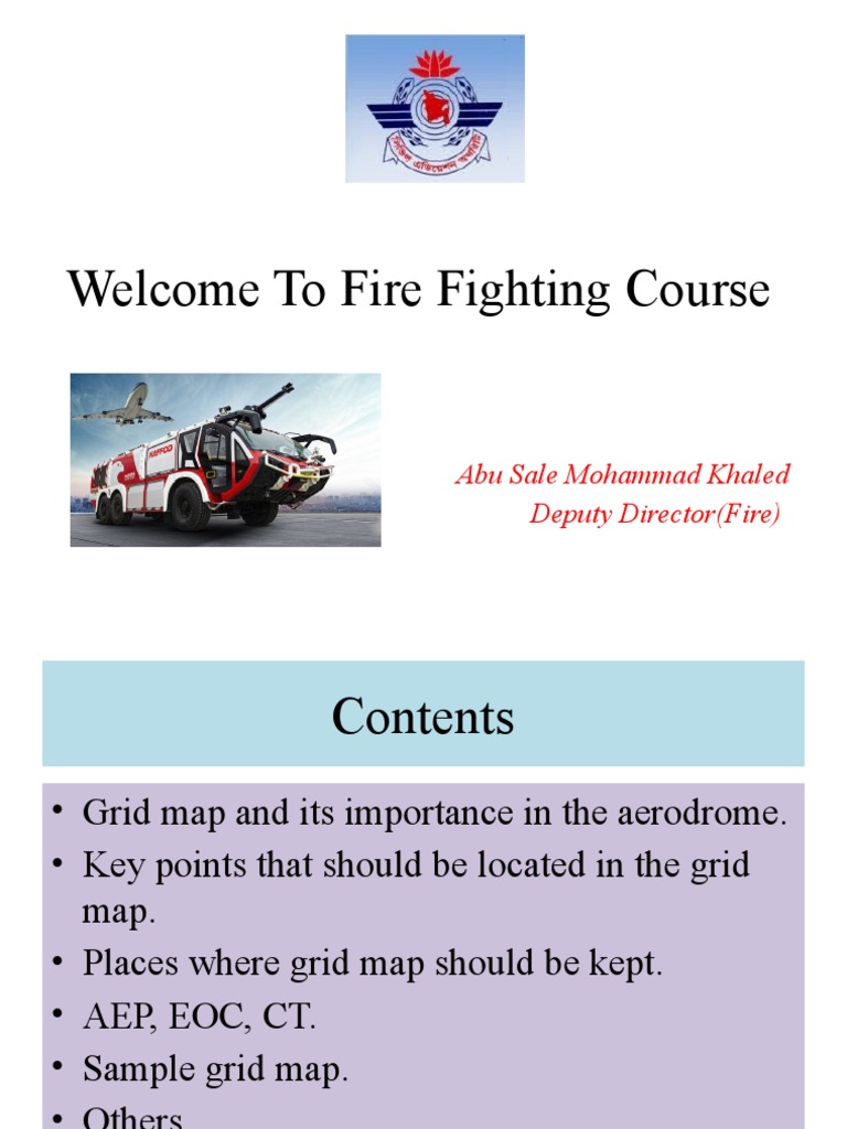 Importance of Grid Maps for Firefighters | PDF | Airport | Emergency