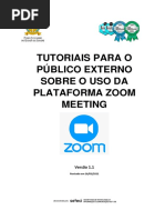 Link e Passo A Passo para Usar o Zoom | PDF