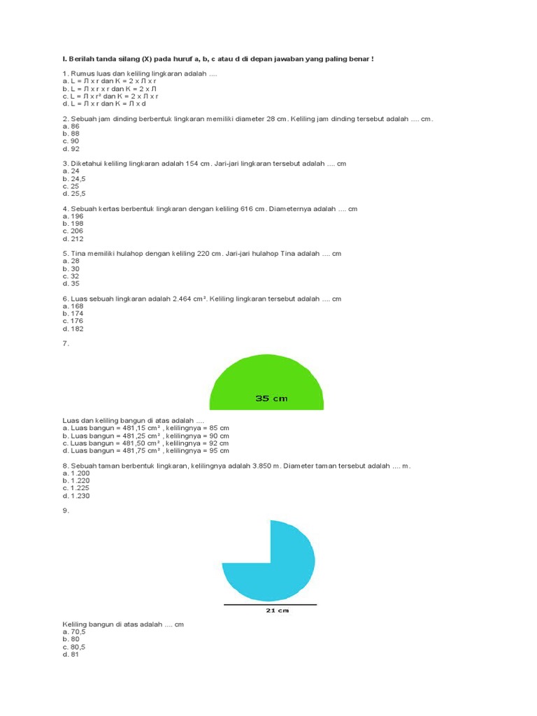 Soal Mat Paket A | PDF