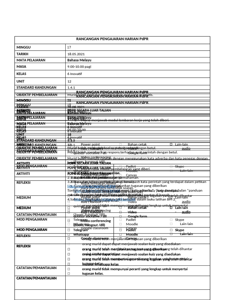 RPH PDPR (Repaired) | PDF