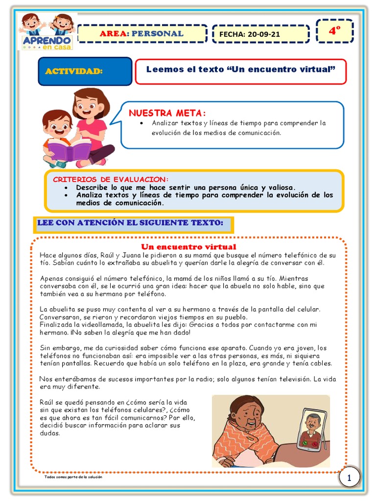 Actividad:: Nuestra Meta | PDF | Medios de comunicación)