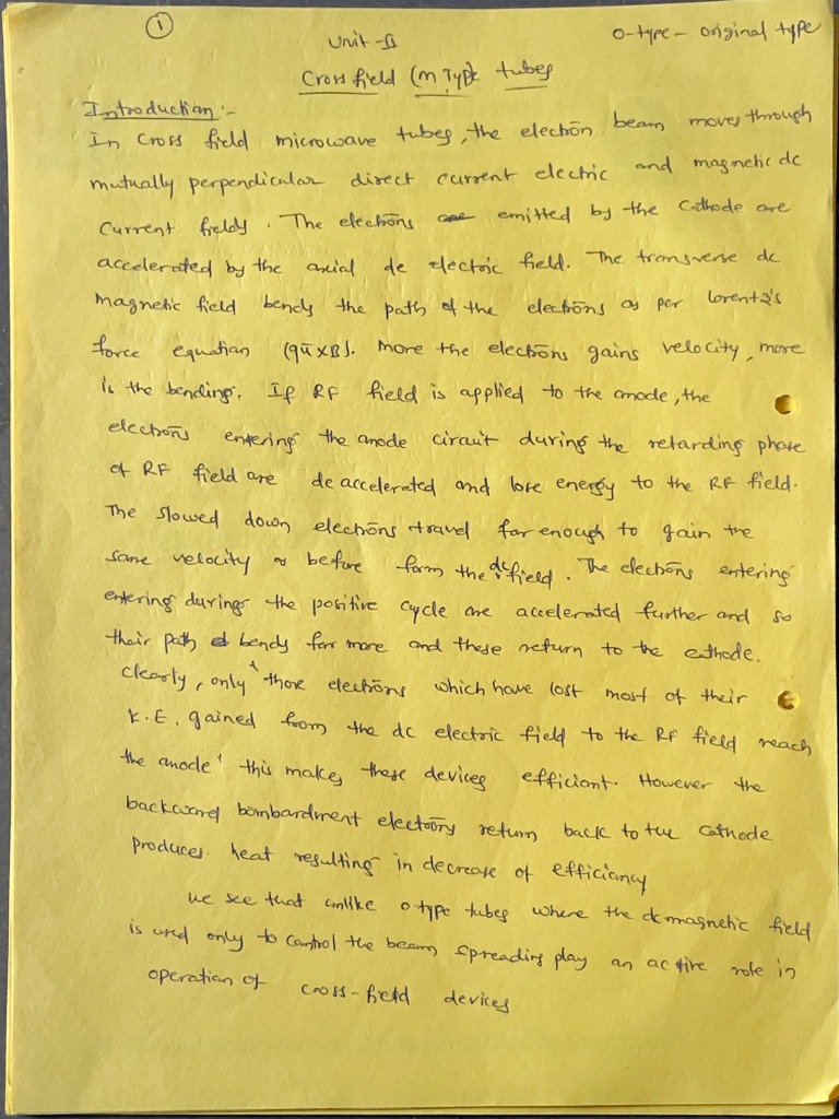 Mwoc Unit-2 PDF | PDF