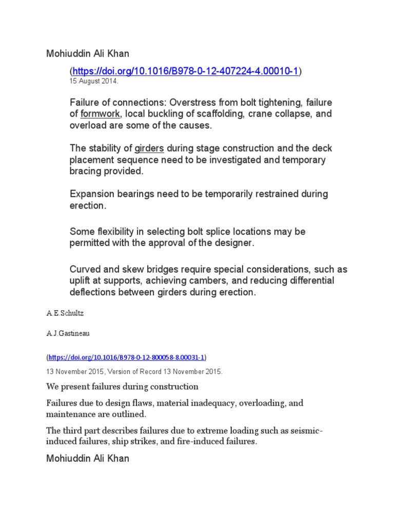 Mohiuddin Ali | Download Free PDF | Bridge | Earthquakes