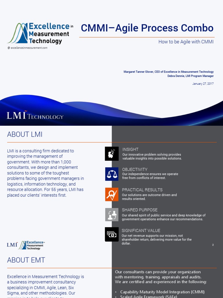 Emt+Lmi Cmmiandagile v1.2.1 | PDF | Scrum (Software Development) | Agile Software Development