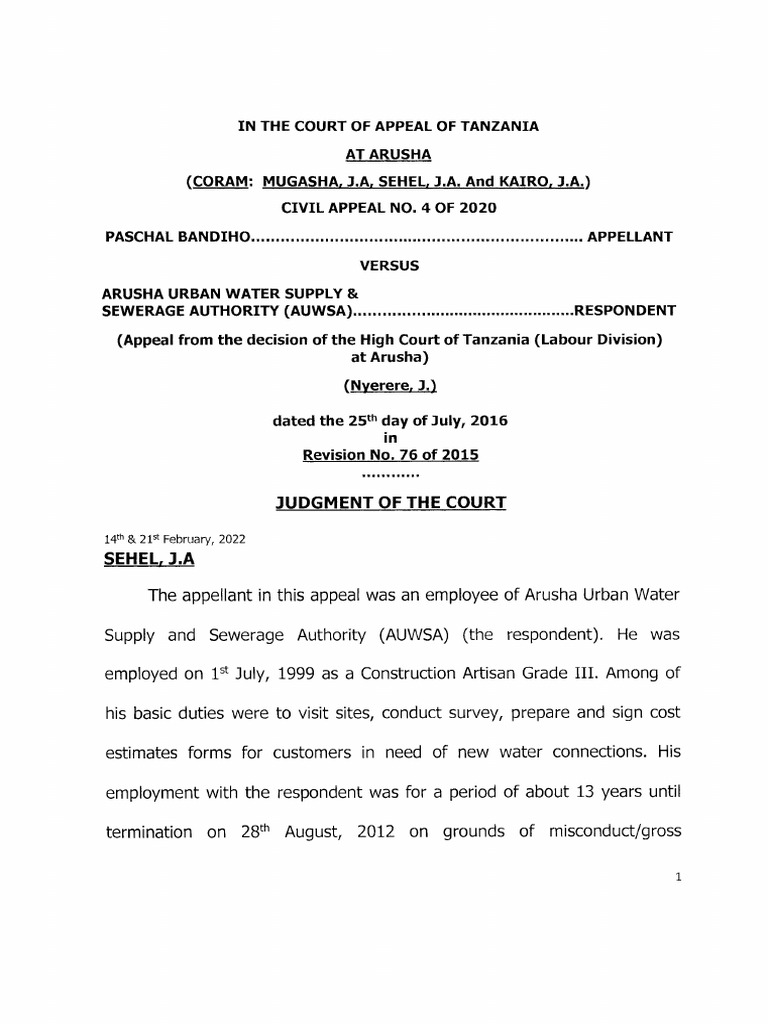 Case | PDF | Appeal | Judge