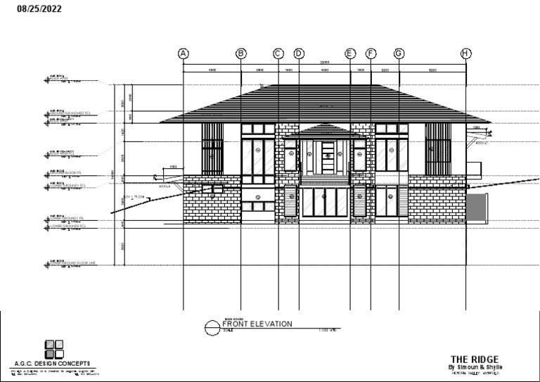 THE RIDGE - Front Elevation | PDF | Culture Of Queensland | Queensland ...