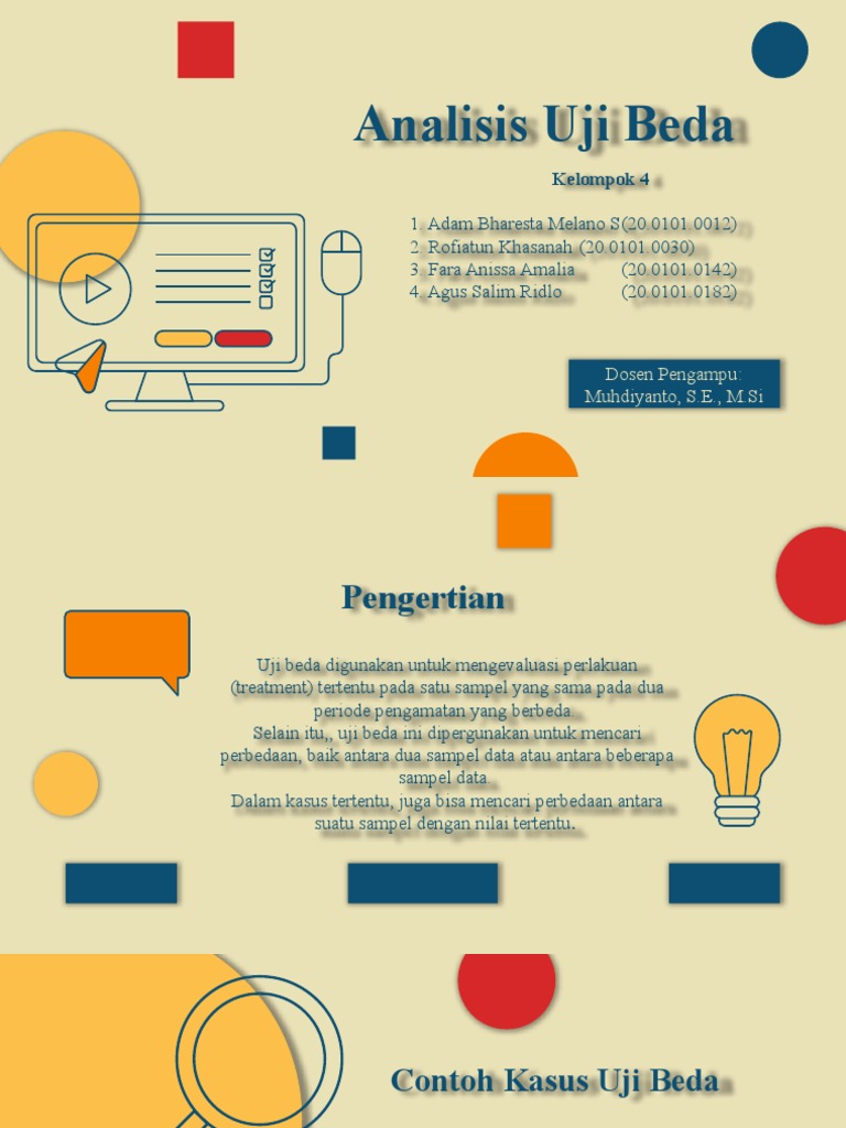 Panduan Lengkap Uji Beda | PDF