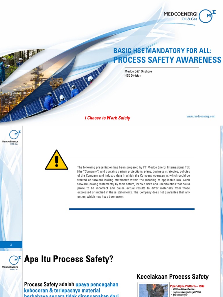 Process Safety Awareness Training Guide | PDF | Working Conditions ...