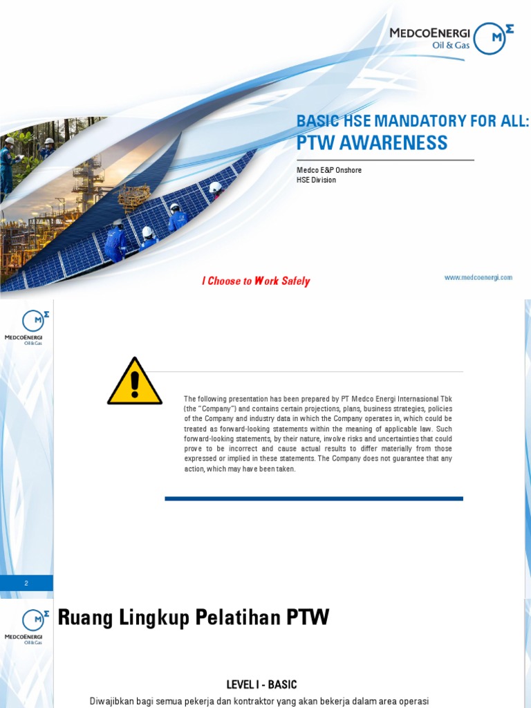 Permit To Work (PTW) Awareness | PDF | Chemistry | Mechanical Engineering